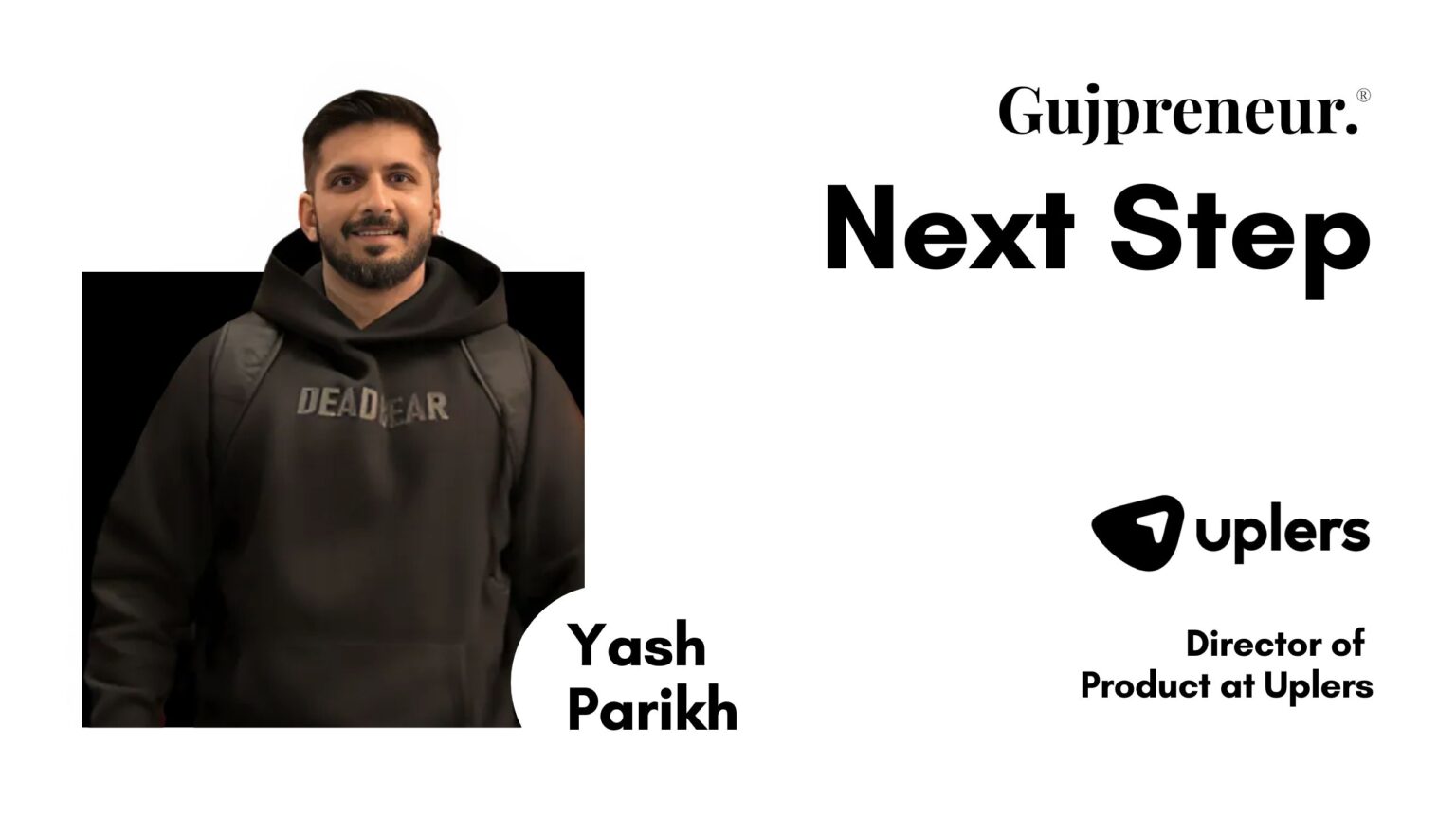 Yash Parikh Promoted to Director of Product at Uplers - Gujpreneur